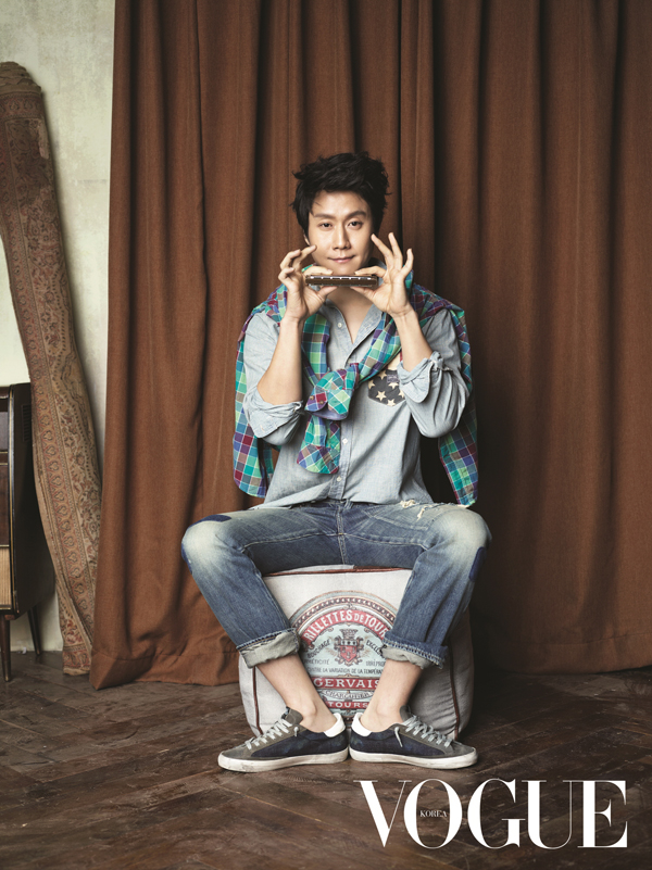 Jung Woo the Musician for Vogue – the talking cupboard